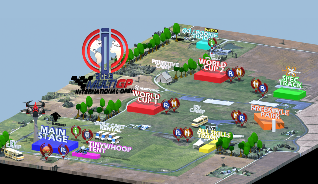 Map and Schedule - MultiGP Drone Racing League | FPV Racing League